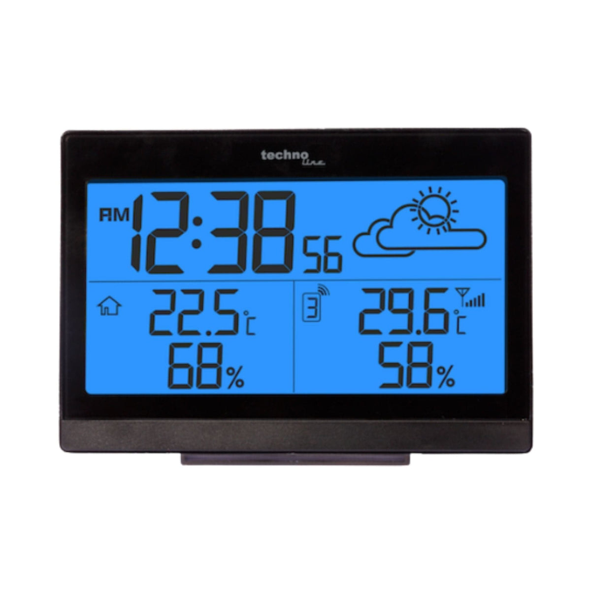 Technoline WS 9252 Black digital weather station — Technoline Store