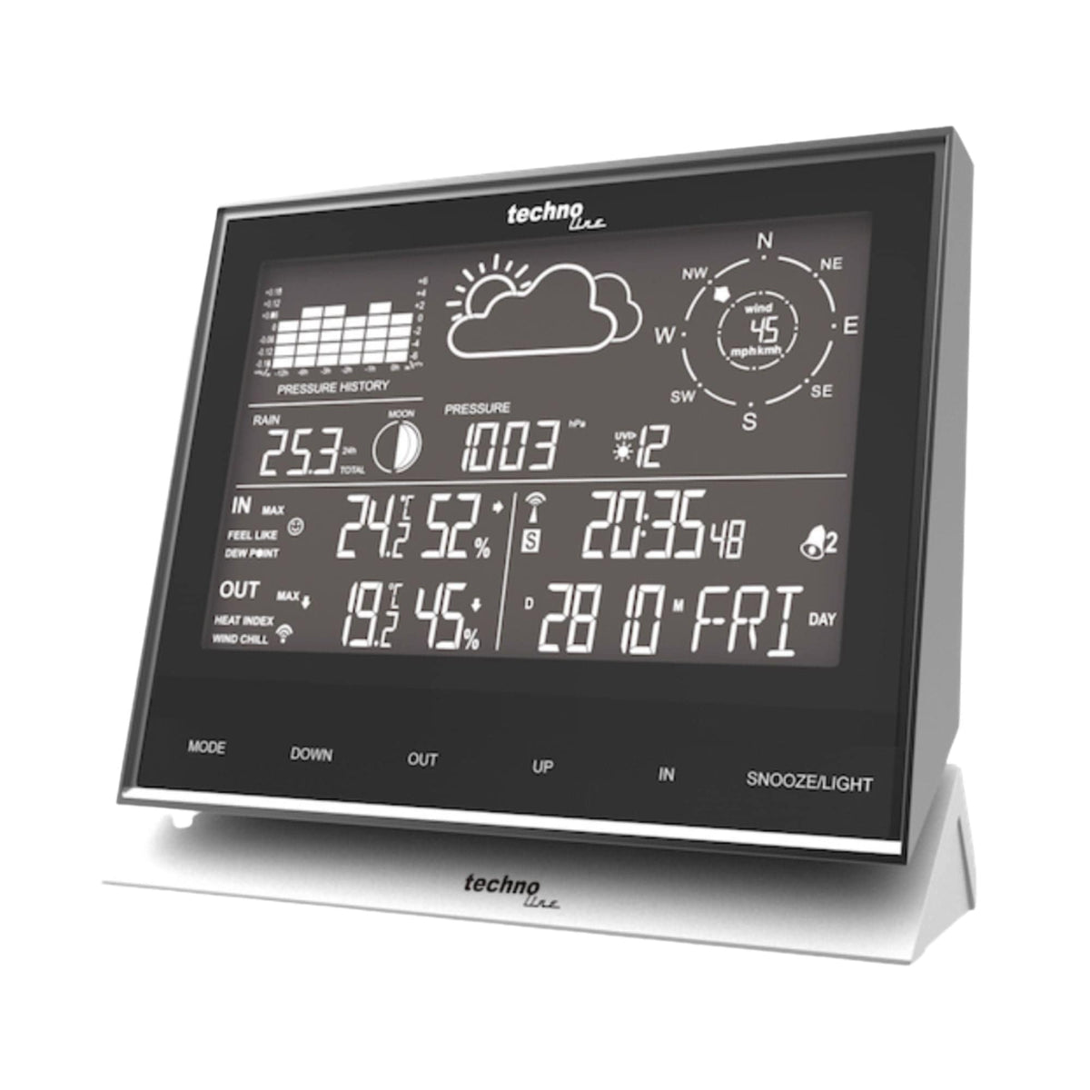 Techno Line Technoline WS1700 Wireless digital weather station ...