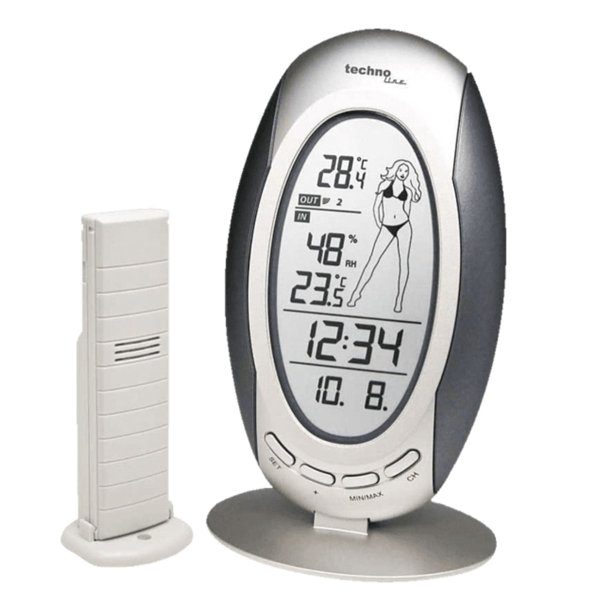 Weather station - Thermometer / Hygrometer - Technoline WS 9723 ...